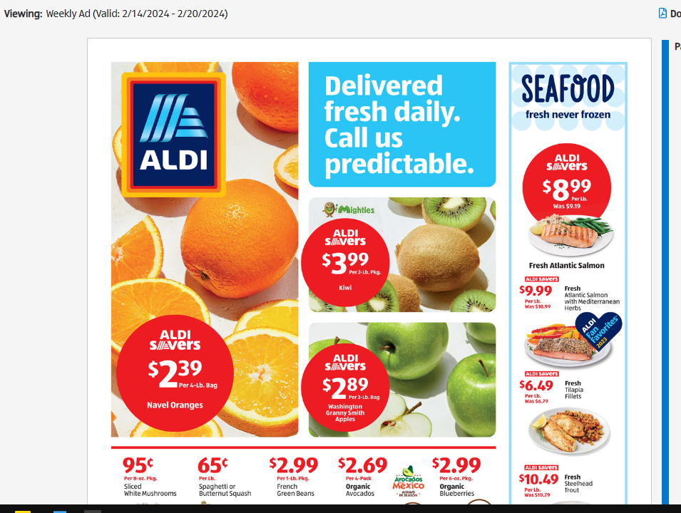 How To Build A Shopping List I Customer Support ALDI