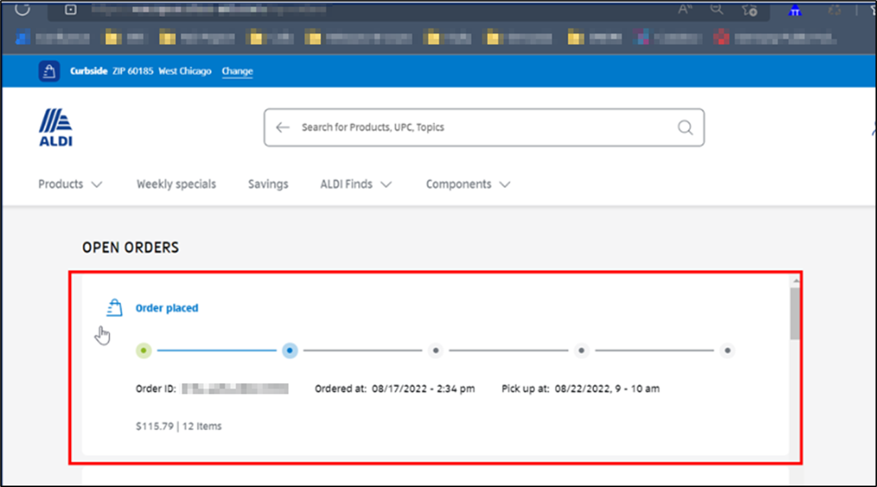 Canceling An Online Order I Customer Support ALDI