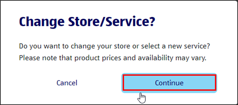 Changing The Service (curbside or delivery) On An Order I Customer ...